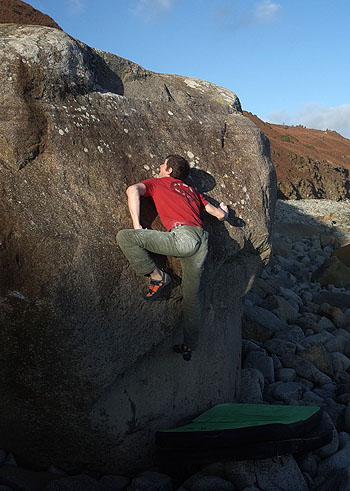 North Wales Bouldering News ::: News Details :: Sexy Beast 7C